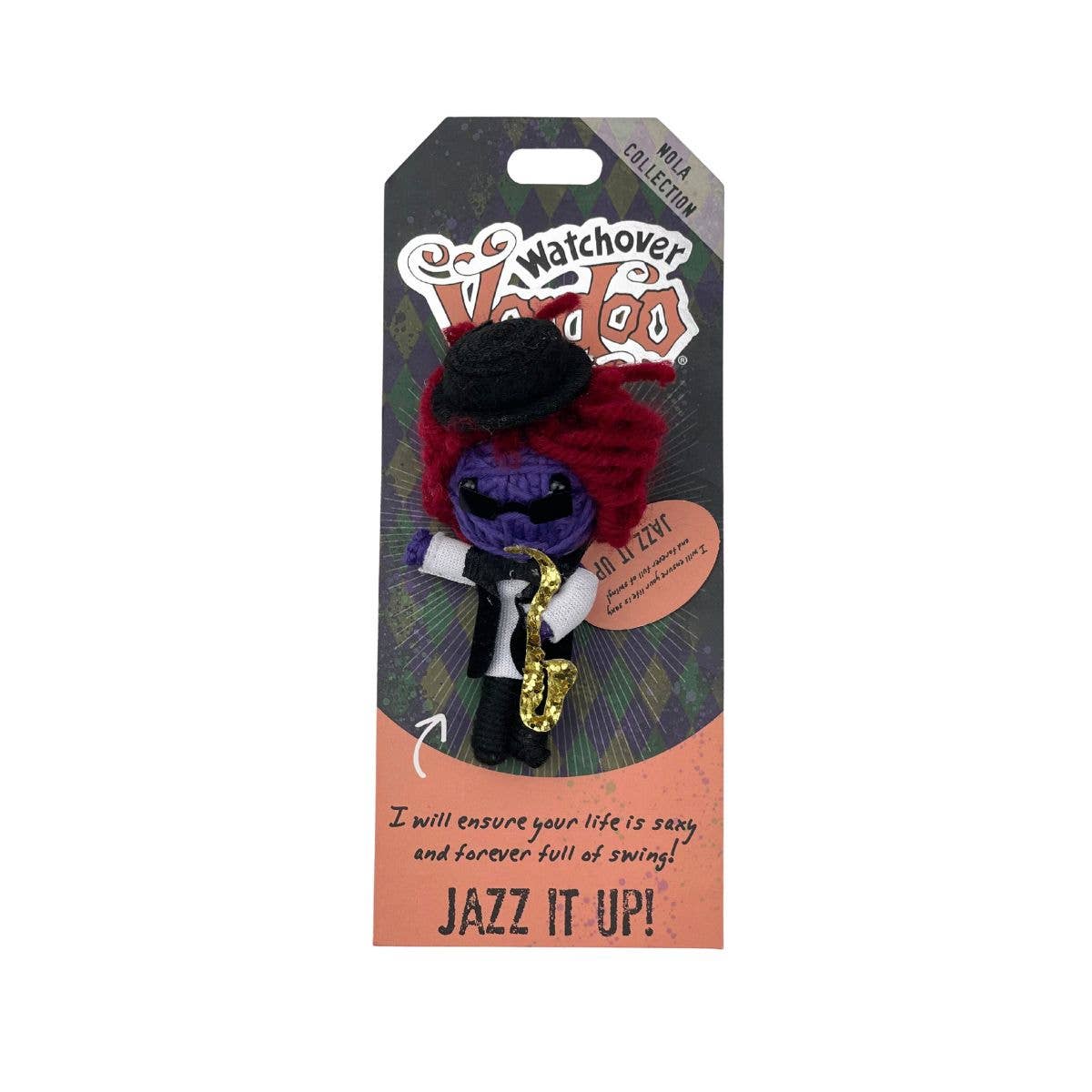 Jazz It Up - Watchover Voodoo Dolls - Keychain – Candle Queen Candles