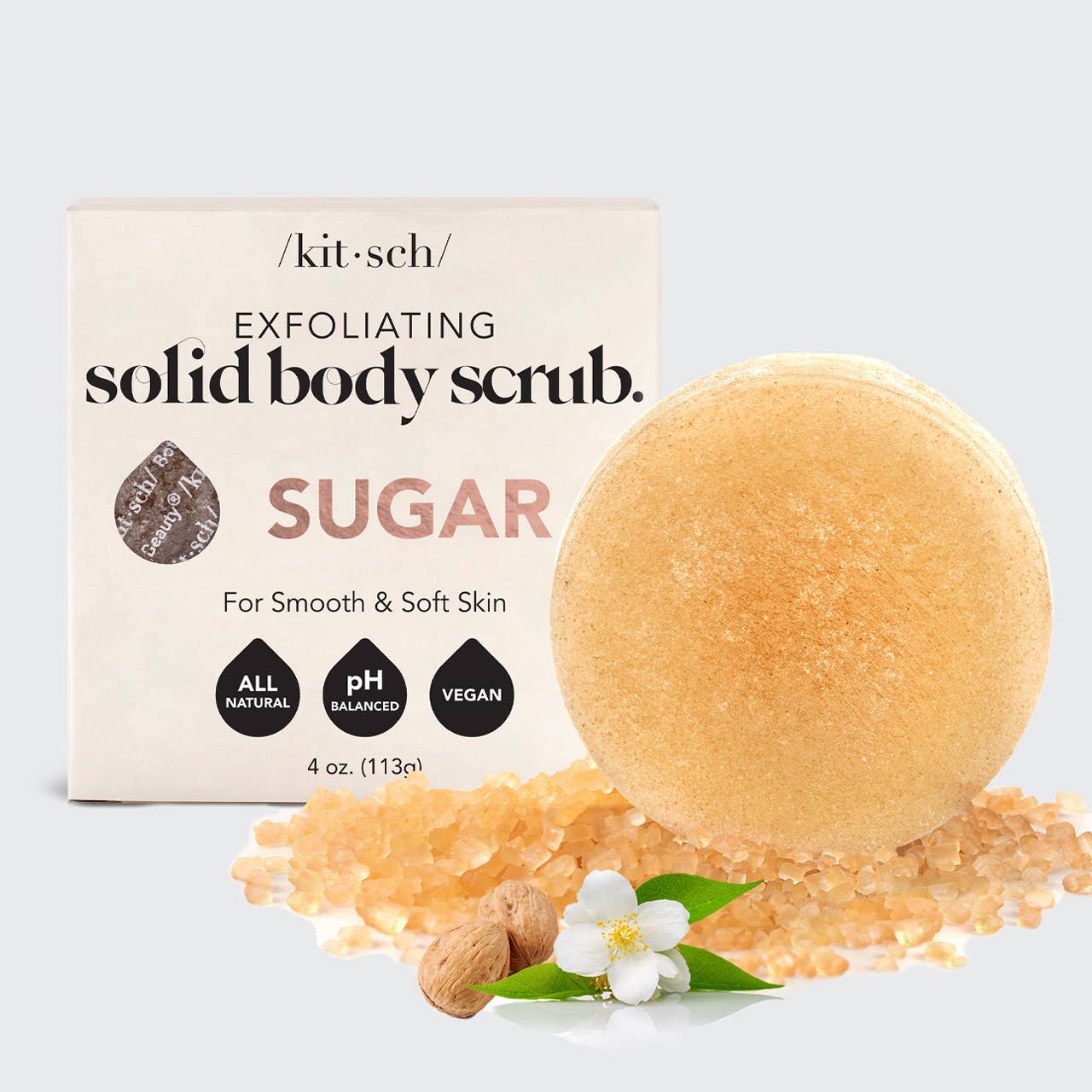 Sugar Exfoliating Body Scrub Bar – Candle Queen Candles